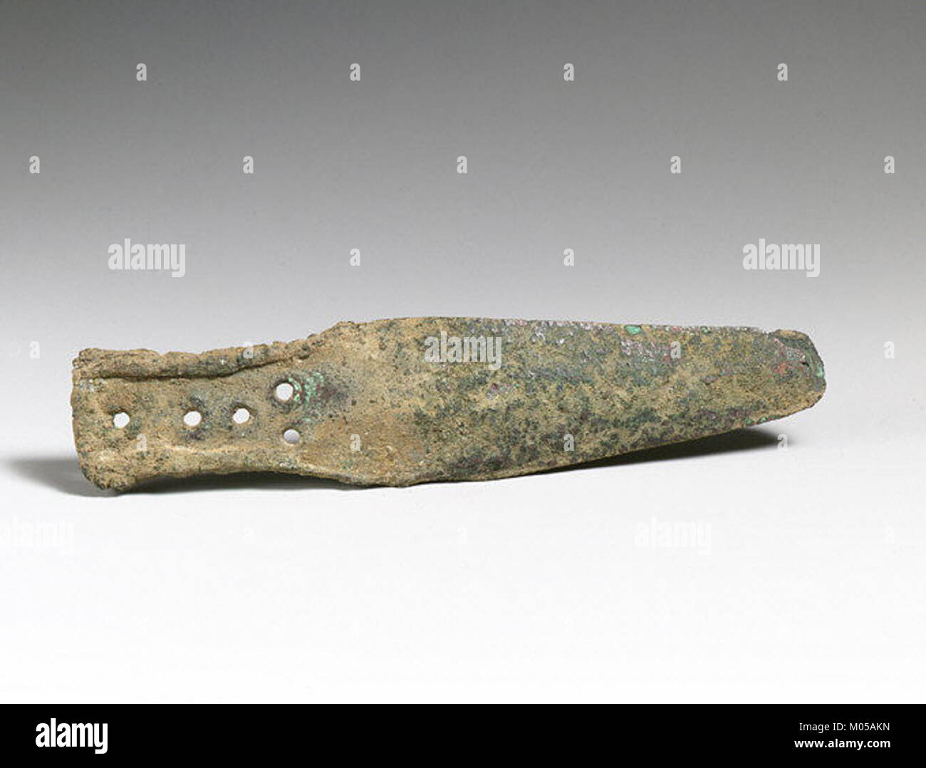 This bronze dagger blade, part of the collection at The Metropolitan ...