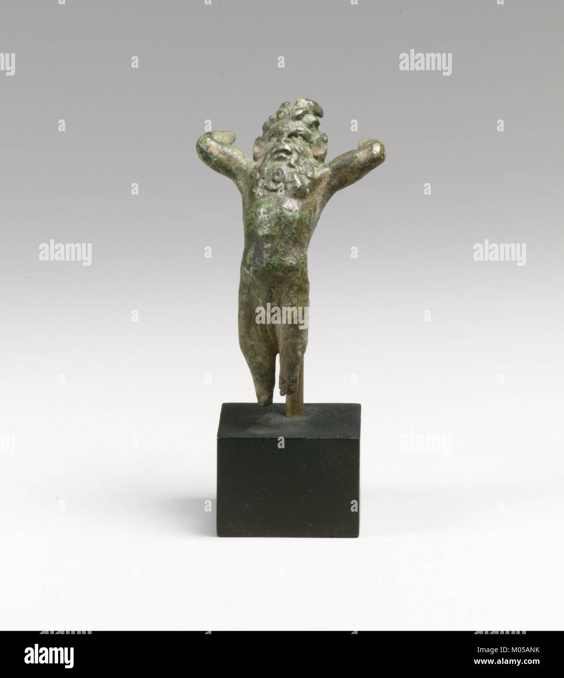 This bronze handle, cataloged as MET DP20173, is shaped like the Greek ...