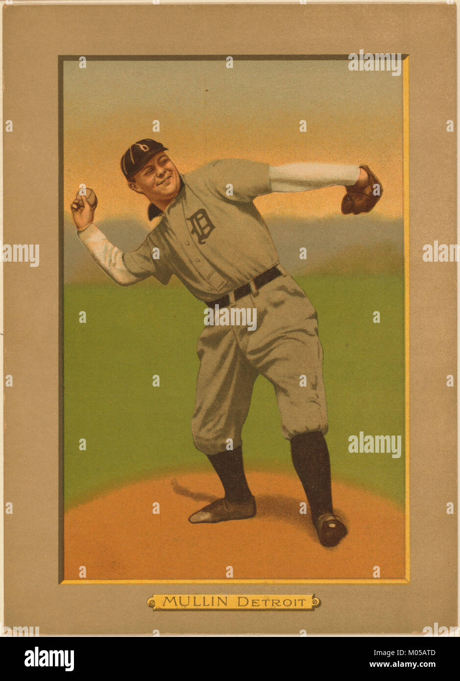 George Mullin, Detroit Tigers Stock Photo - Alamy