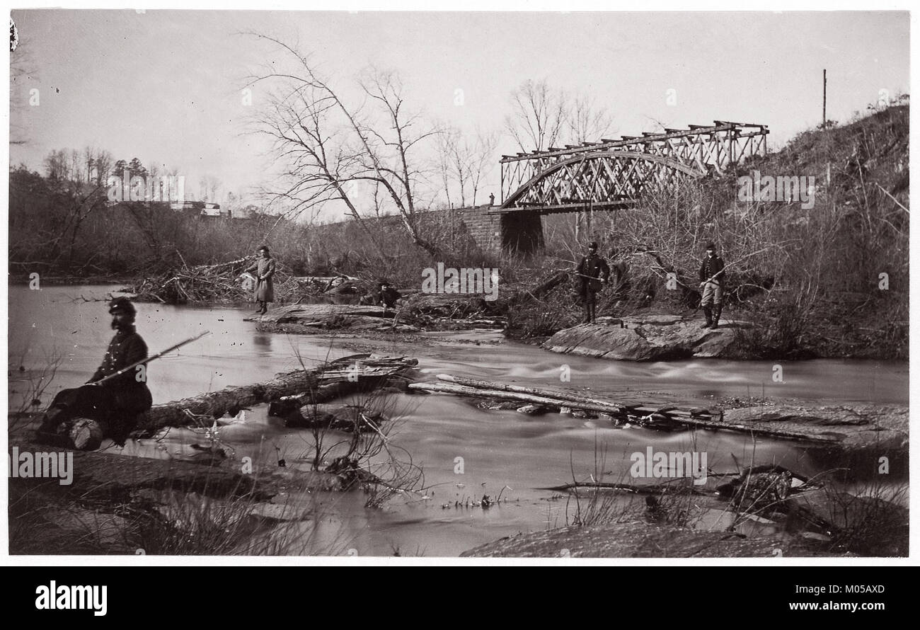 Bull Run. Bridge Near Union Mills MET DP70661 Stock Photo - Alamy