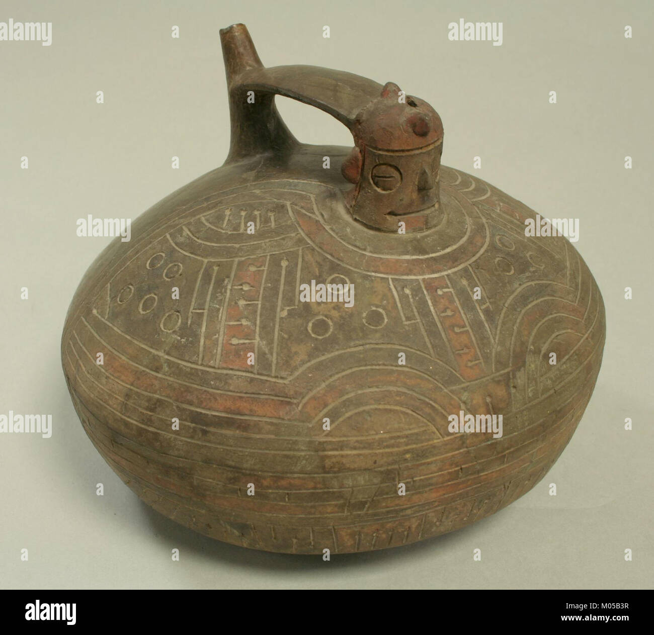 The Bottle with Feline Face, MET 62.266.9, is an ancient artifact from ...