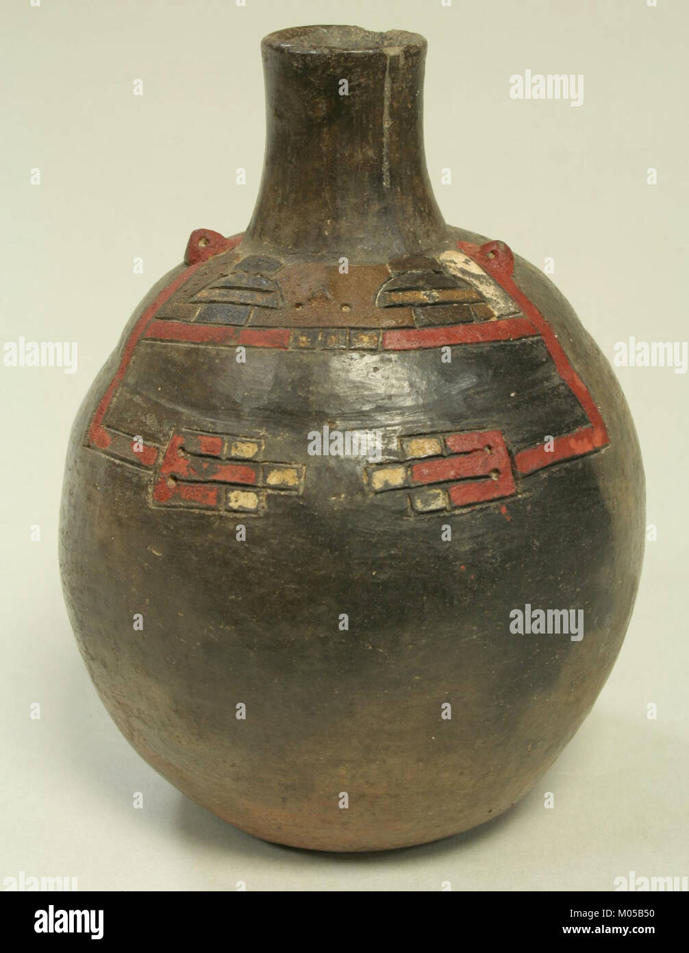 The 'Bottle, Face' sculpture by an unknown artist is housed in the ...