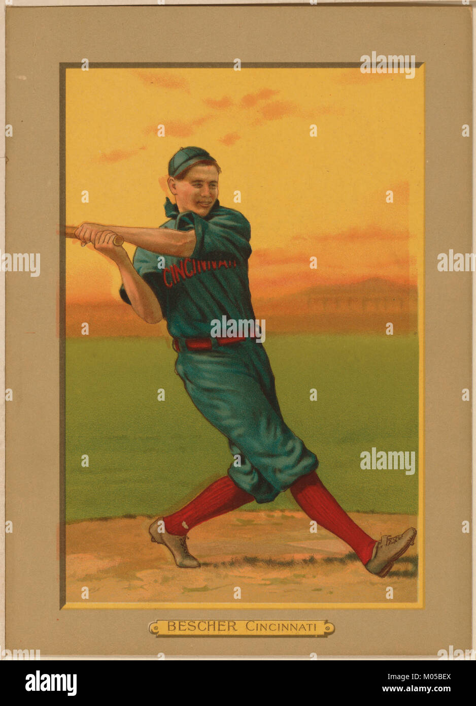 Bob Bescher, Cincinnati Reds Stock Photo - Alamy