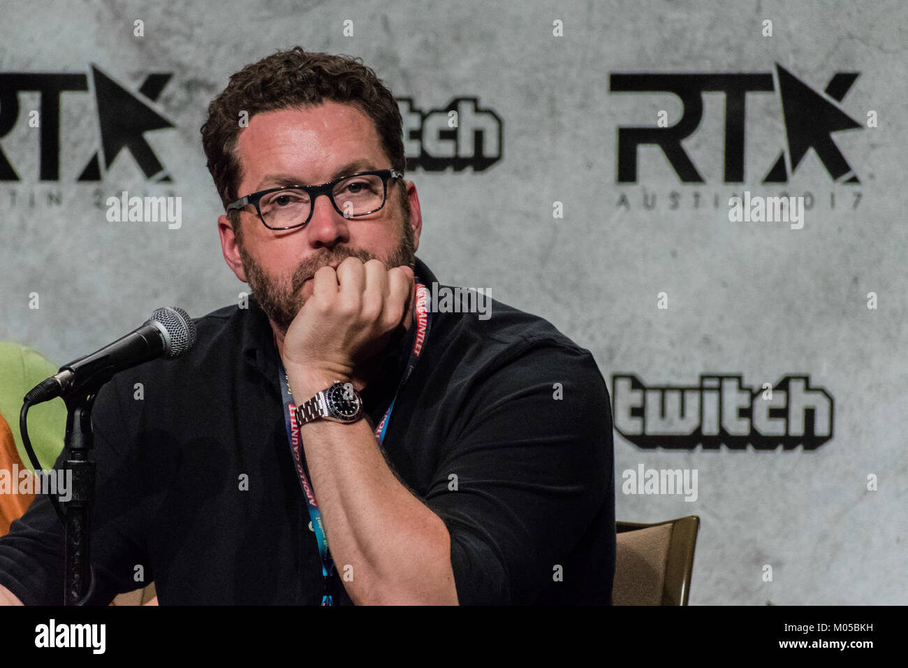 Burnie Burns, a notable figure in the entertainment industry, appears ...