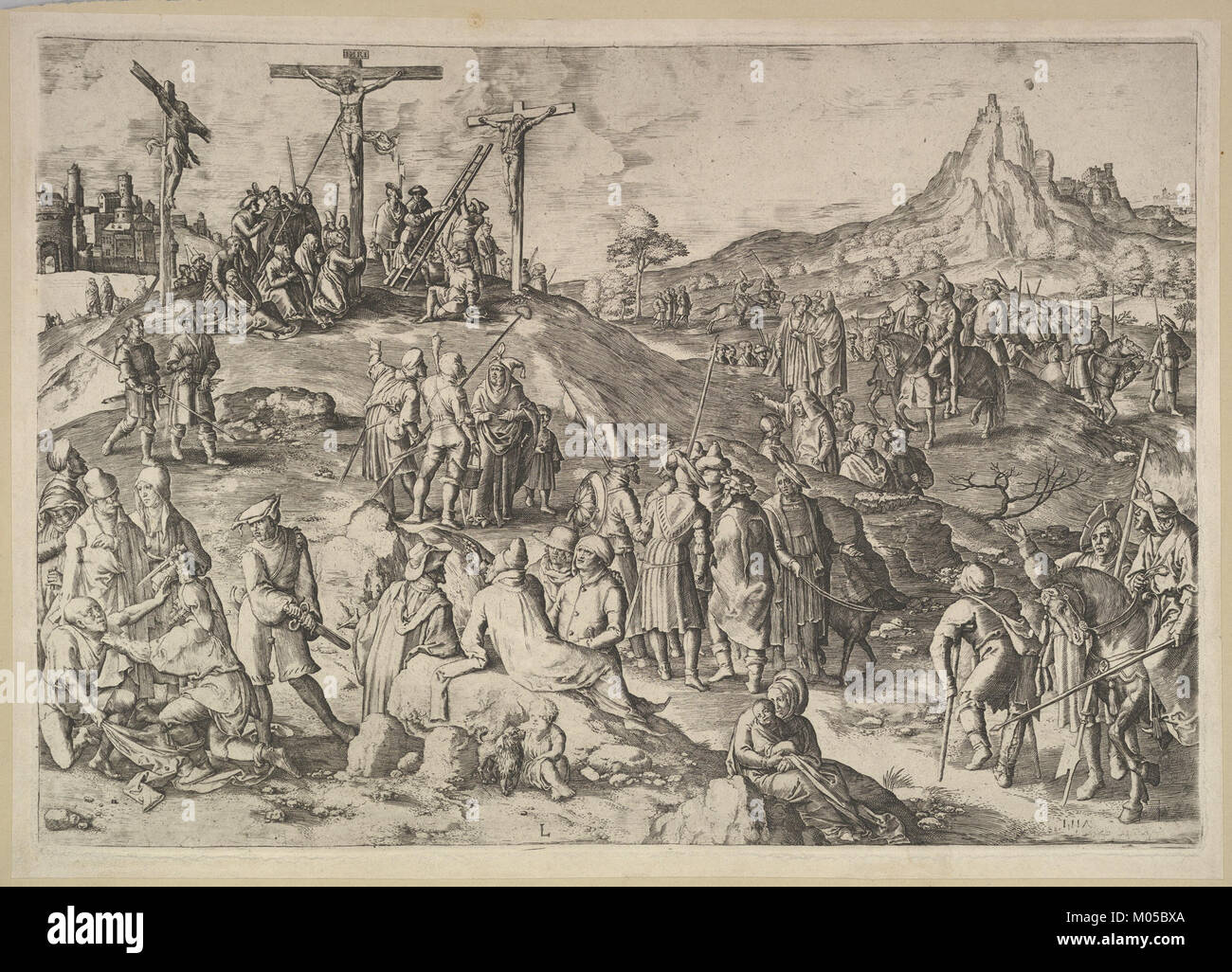 This artwork, titled *Calvary (Golgotha)*, is part of The Metropolitan ...