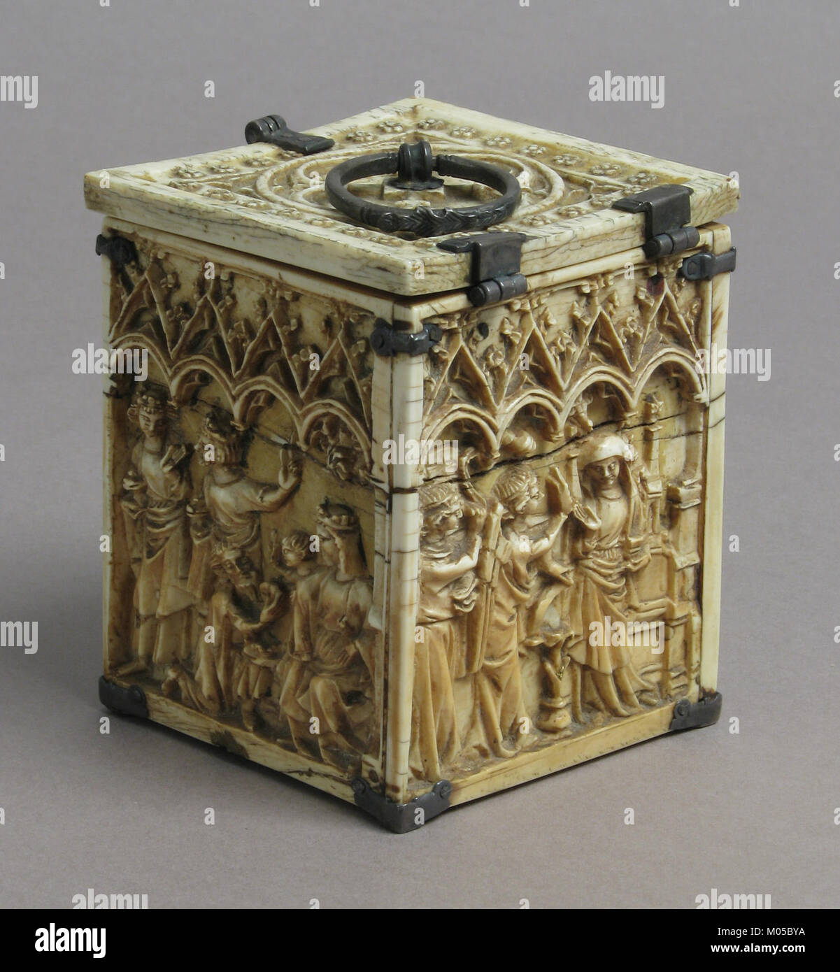 This box, housed at the Metropolitan Museum of Art, features scenes ...