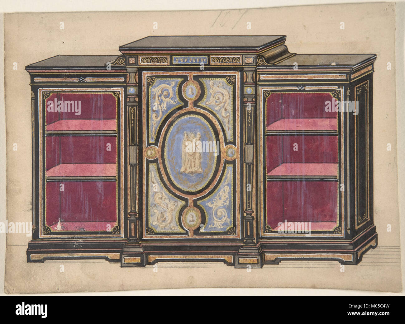 Renaissance cabinet hi-res stock photography and images - Alamy