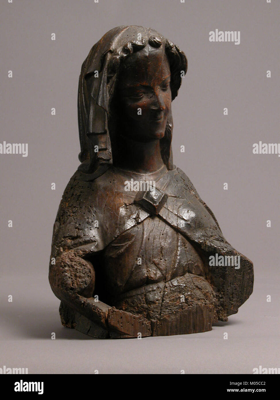 Image of a bust titled 'Bust of a Woman' from the collection of the ...