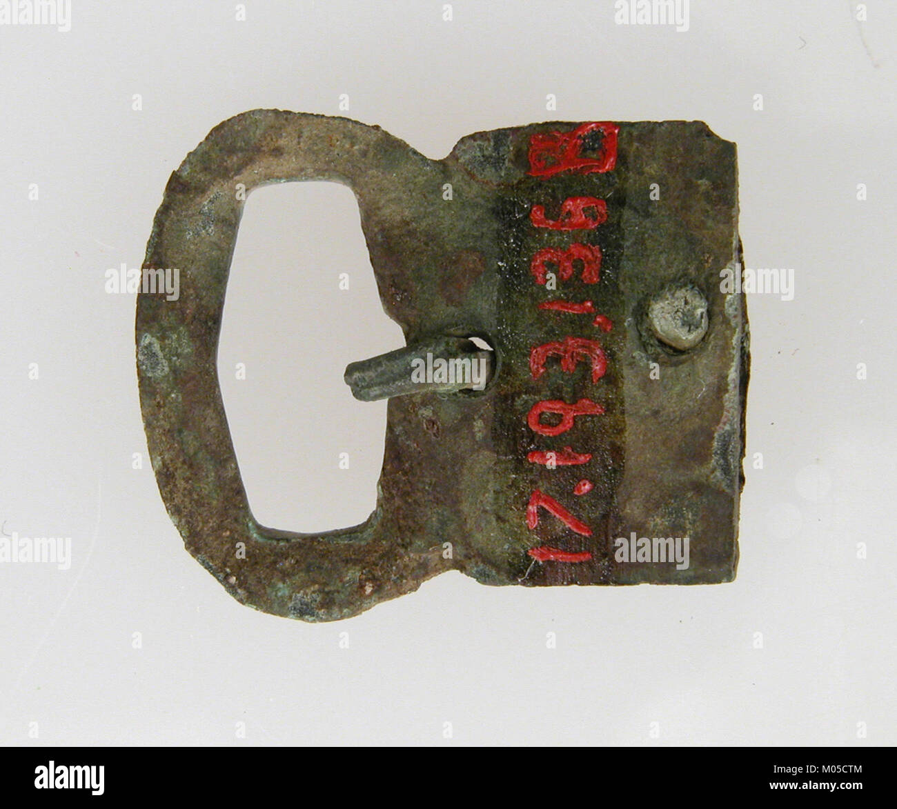 This historical buckle, housed in the Metropolitan Museum of Art, is a ...