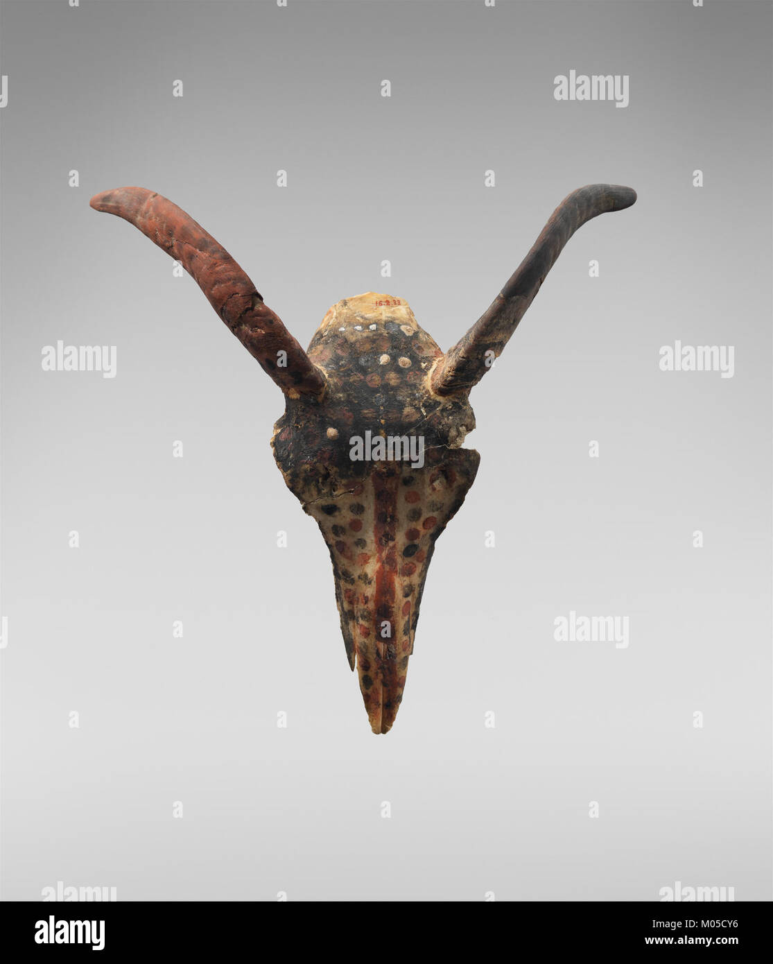 The Bucranium, displayed in the Metropolitan Museum of Art, is an ...