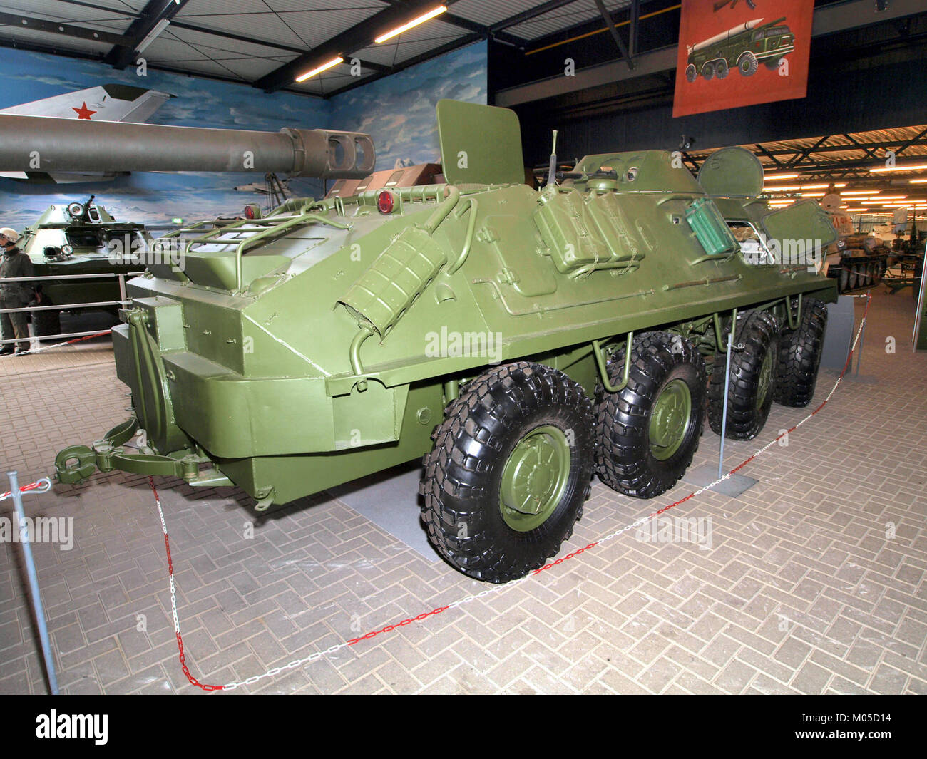 The BTR-60 PB is a Soviet-era armored personnel carrier, used by military forces for ...