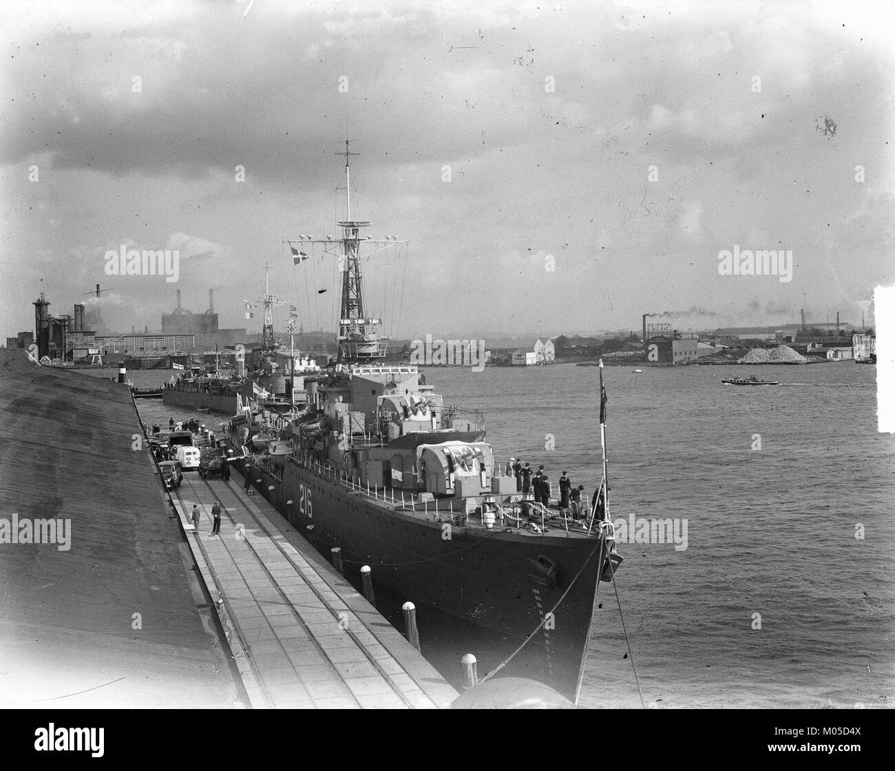 Two dutch ships in Black and White Stock Photos & Images - Alamy