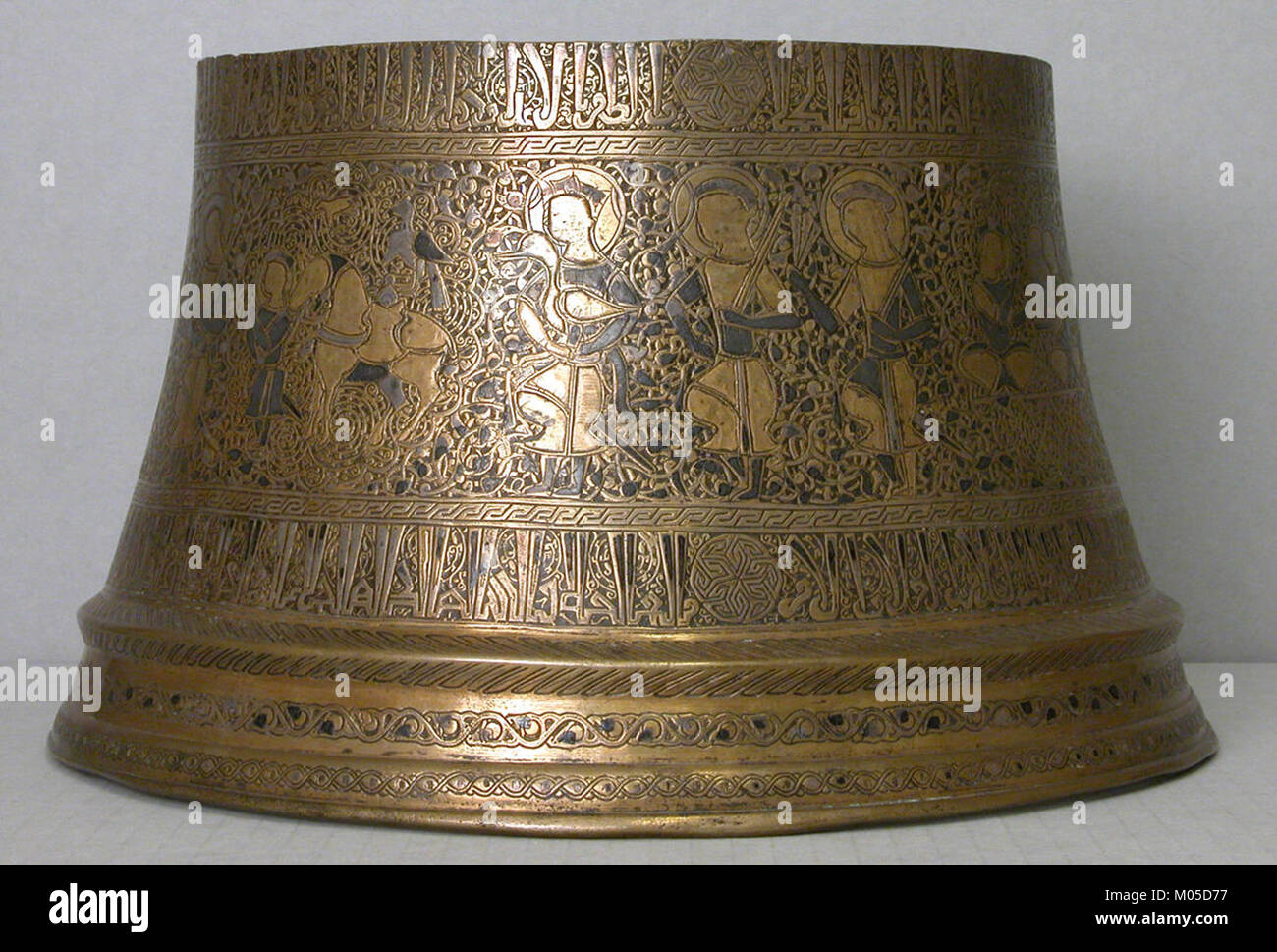 This candlestick base, part of the Metropolitan Museum's collection, is ...