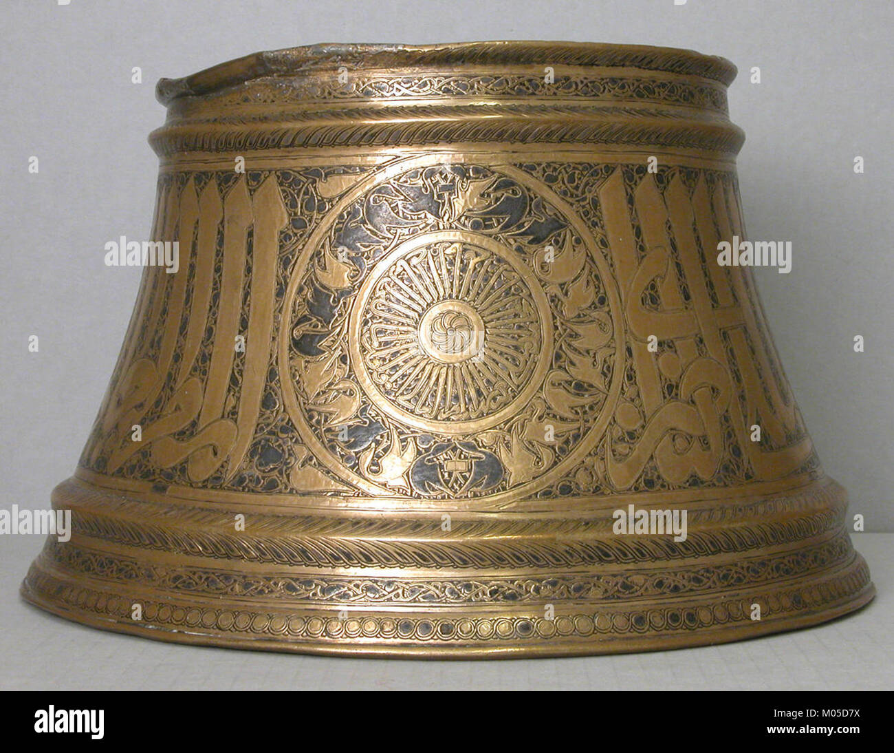The candlestick base MET sf91-1-569a, housed at the Metropolitan Museum ...