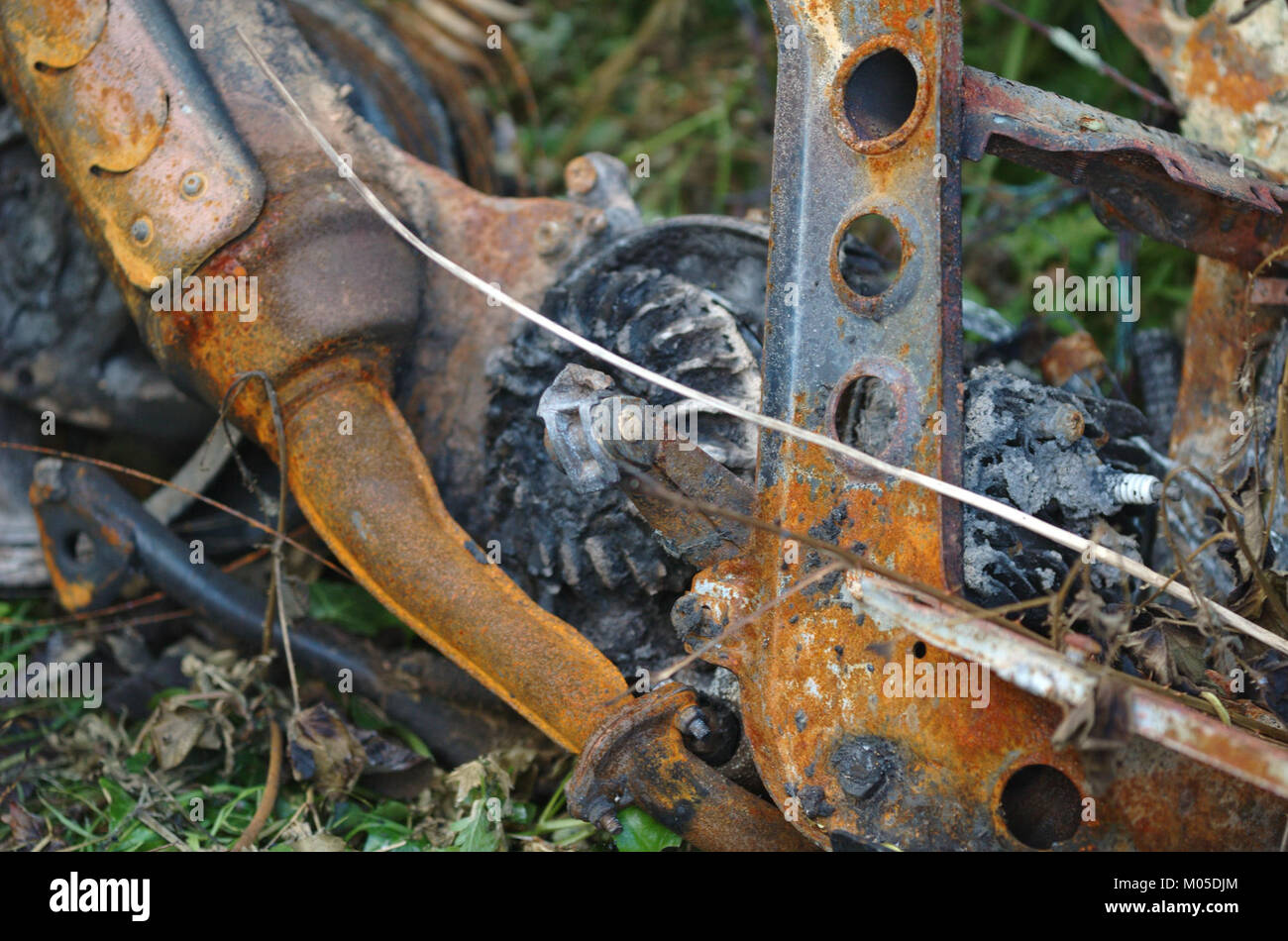 Burned book cover hi-res stock photography and images - Alamy