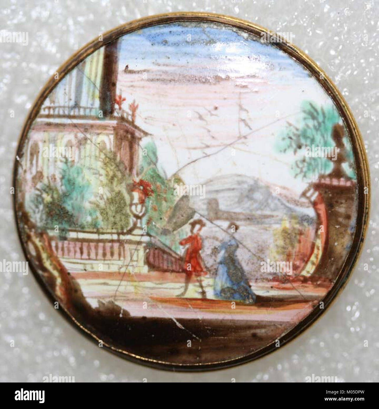 This image shows a button from the collection of the Metropolitan ...