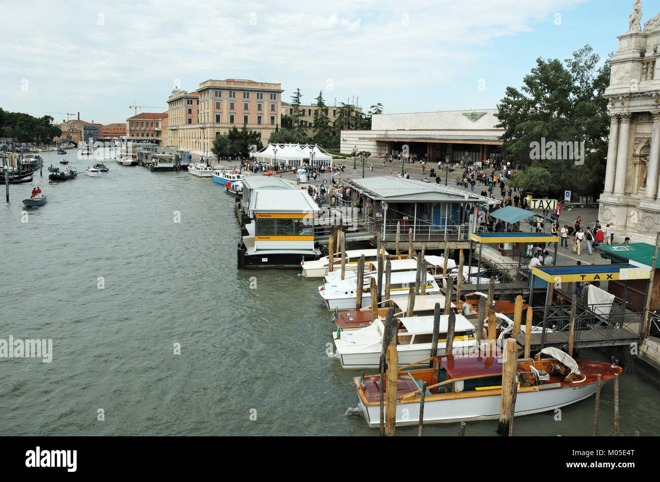 A scenic view of the Canal Grande in Venice, taken on May 24, 2005. The ...
