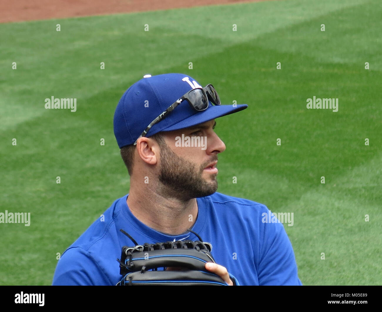 Brandon Morrow, a professional baseball player, is photographed during ...