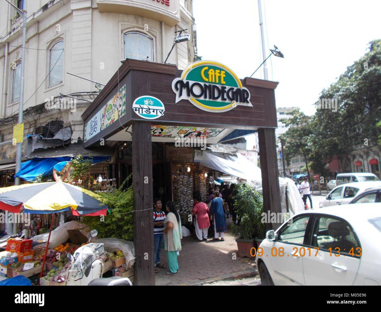 Cafe Mondegar, a famous café in Mumbai, India, reopened after being ...
