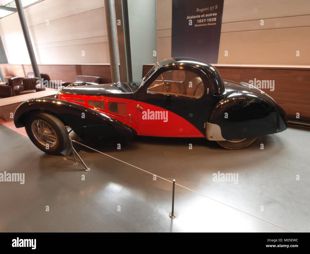 The Bugatti Type 57, a masterpiece of automotive design, was produced ...