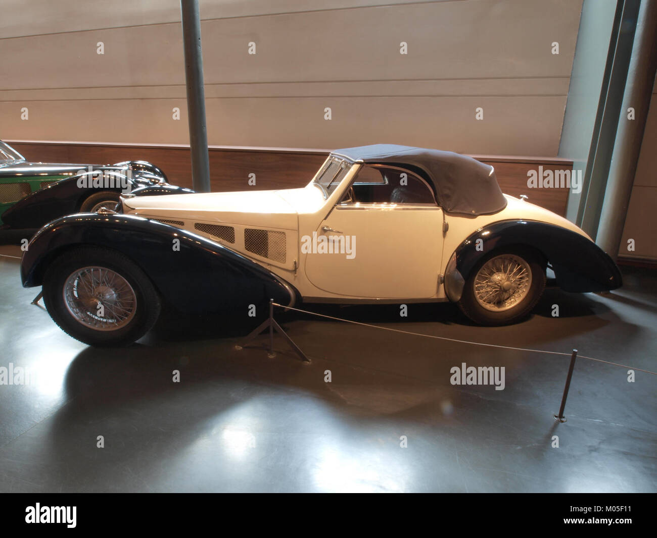 The Bugatti Type 57, a luxury automobile produced between 1934 and 1940 ...