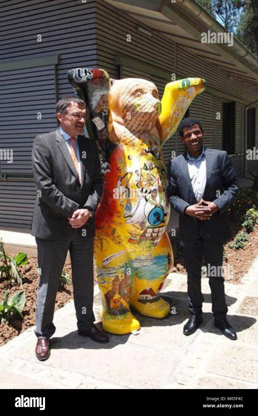 The Buddy Bear in Addis Ababa represents a significant piece of public ...