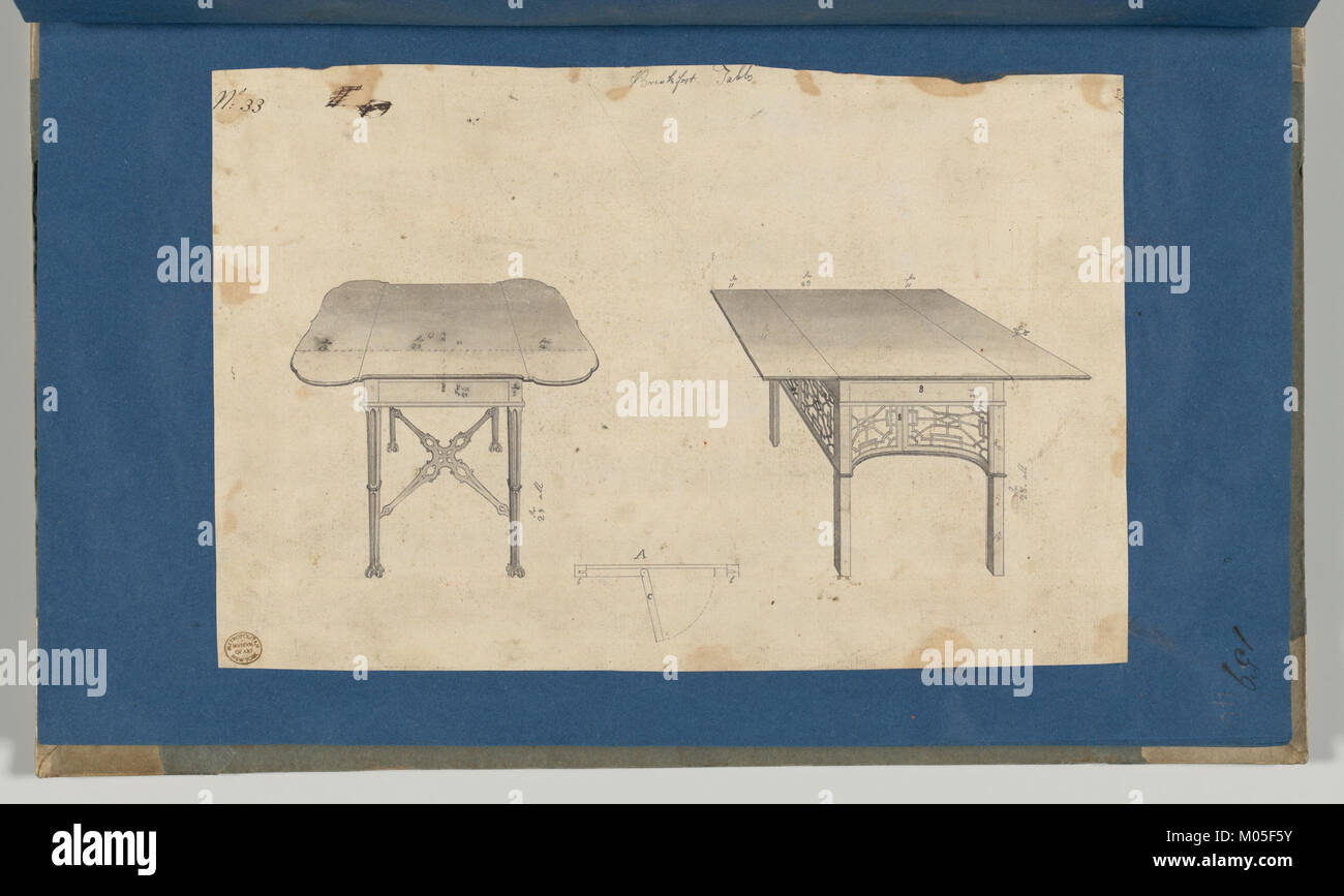 This image features a design from 'Chippendale Drawings, Vol. II ...