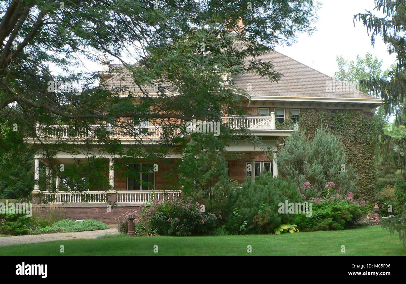 The C.B. Kennedy mansion, shown from the east (E 1), highlights its ...
