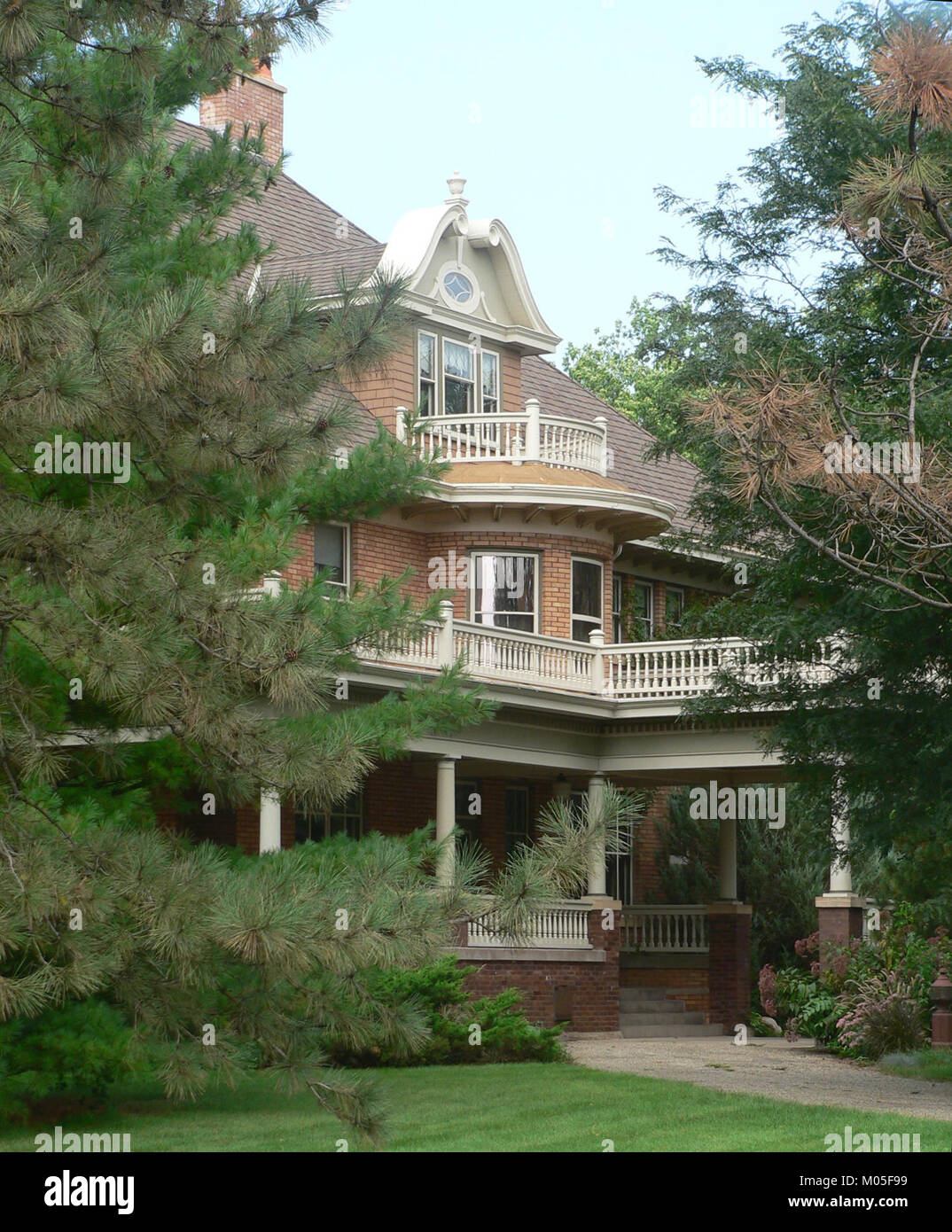 A photograph of the C. B. Kennedy mansion, viewed from the southeast ...