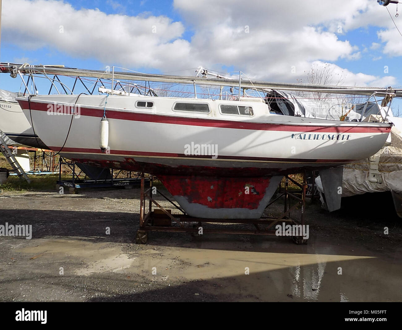The Cal 25 sailboat, named Kaliedoscope, is a model known for its ...