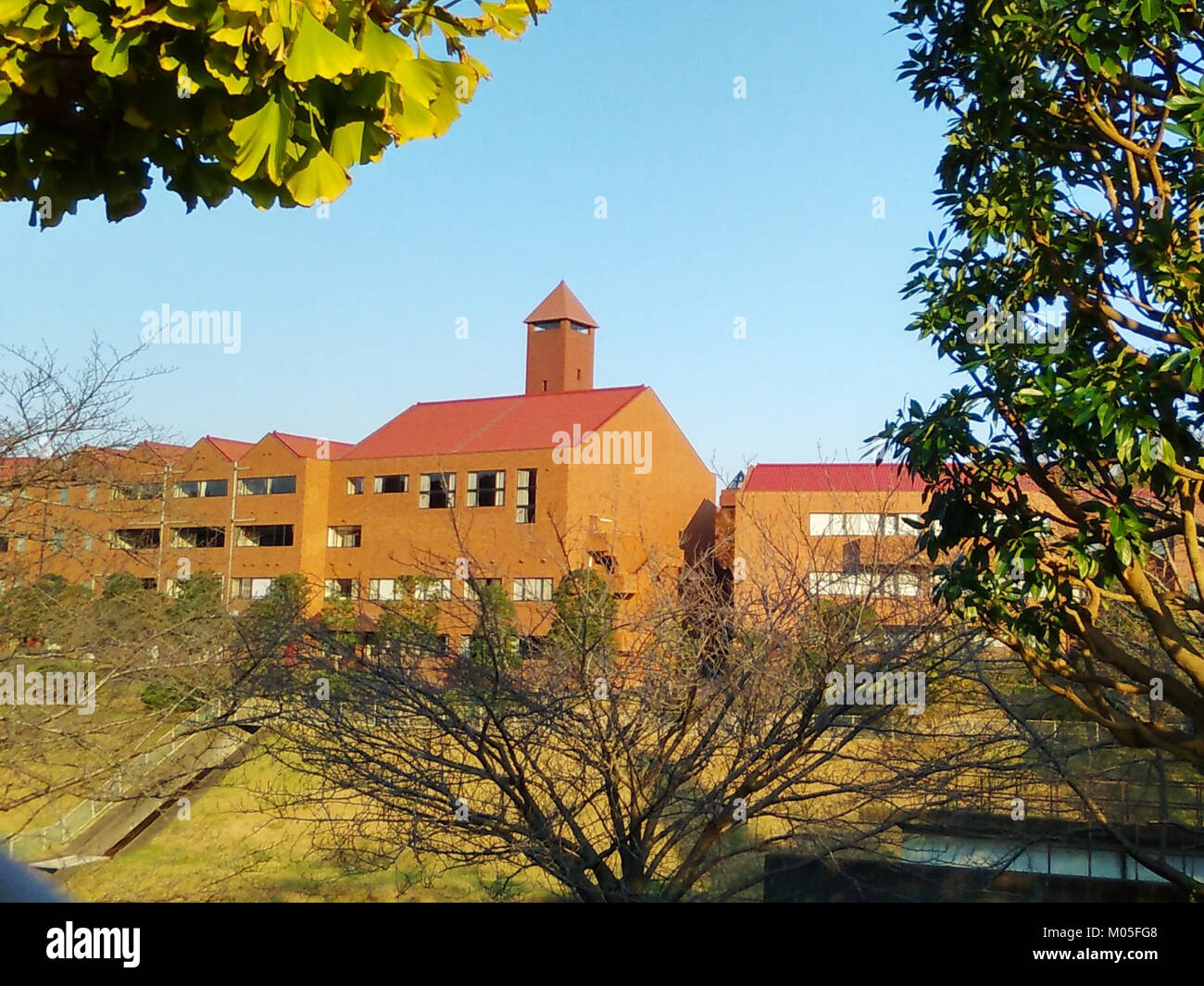 Bunkyo University is located in Shonan, Japan. This image shows the ...