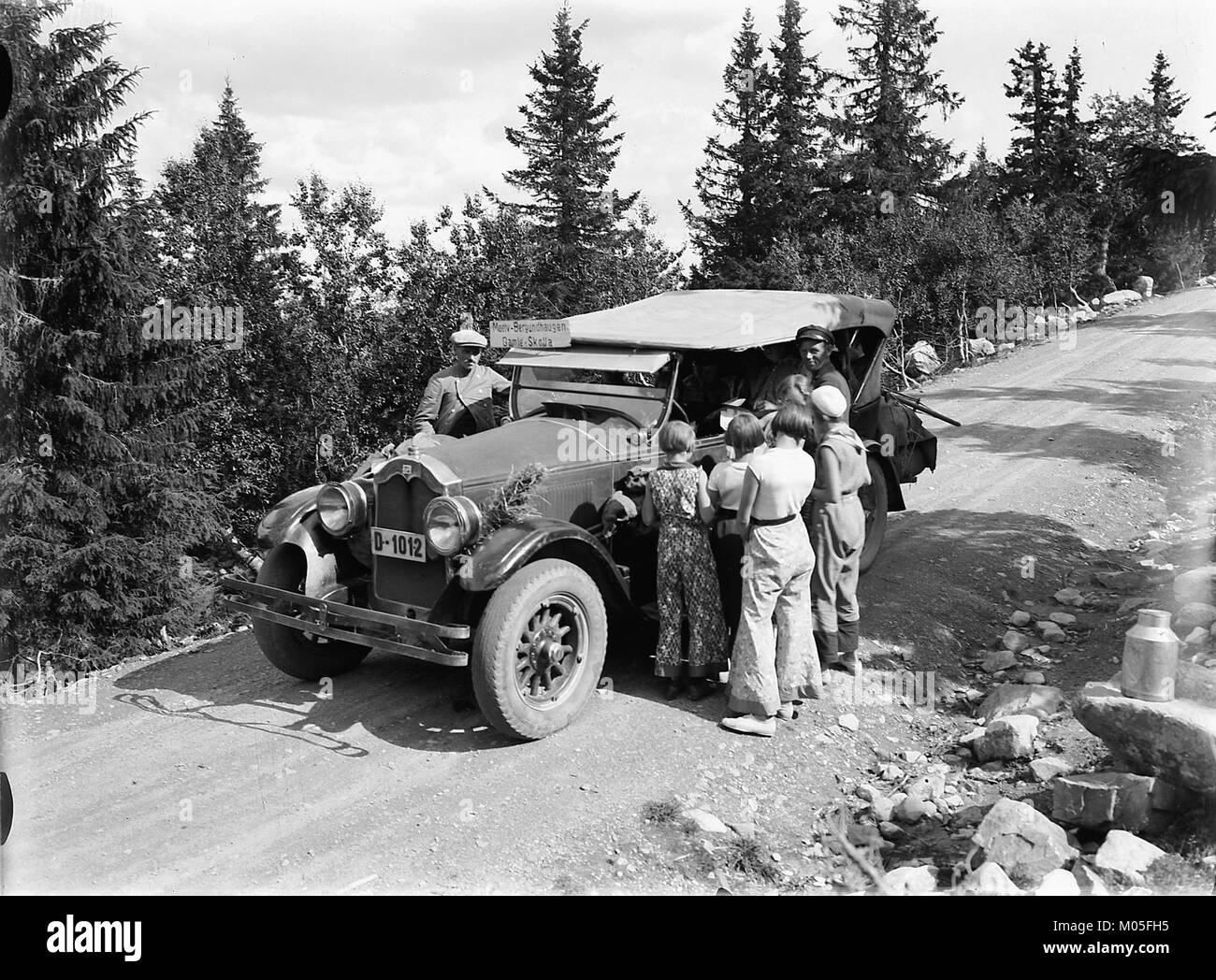 Well known cars Black and White Stock Photos & Images - Alamy