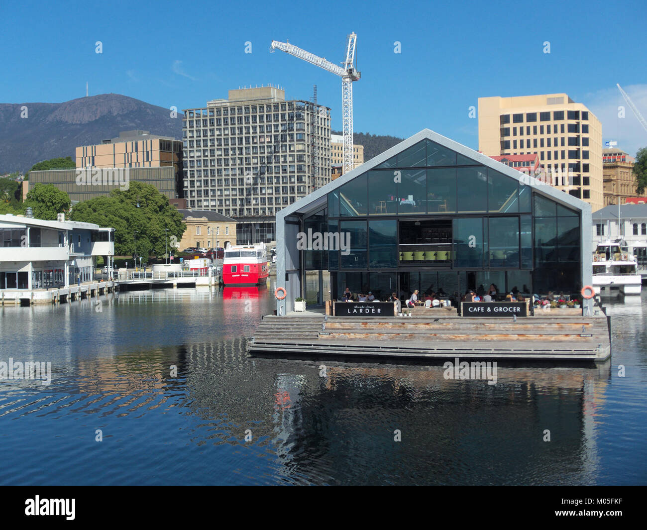 Brooke street pier hobart hi-res stock photography and images - Alamy