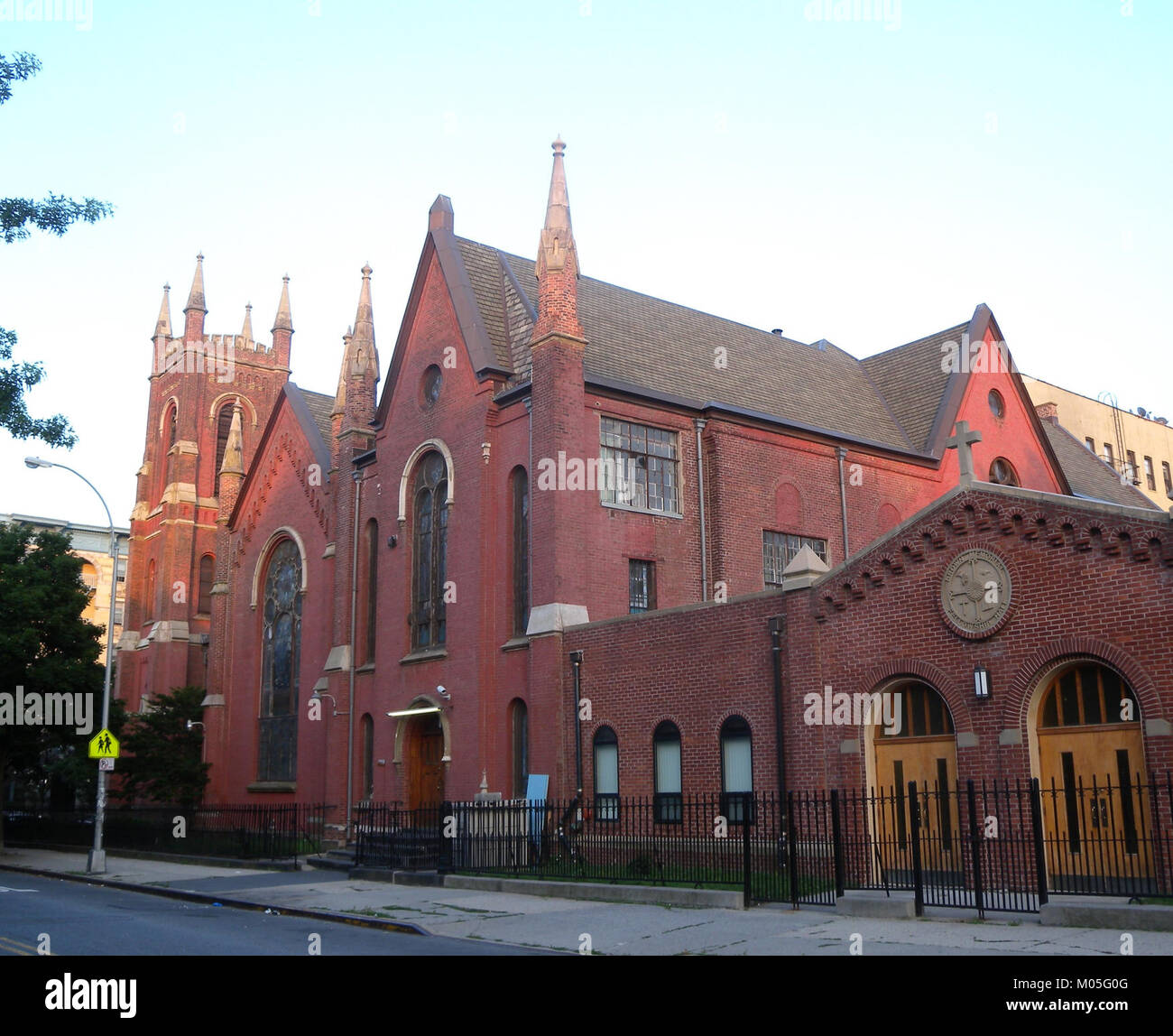 This title refers to the Brown Memorial Baptist Church located in the ...