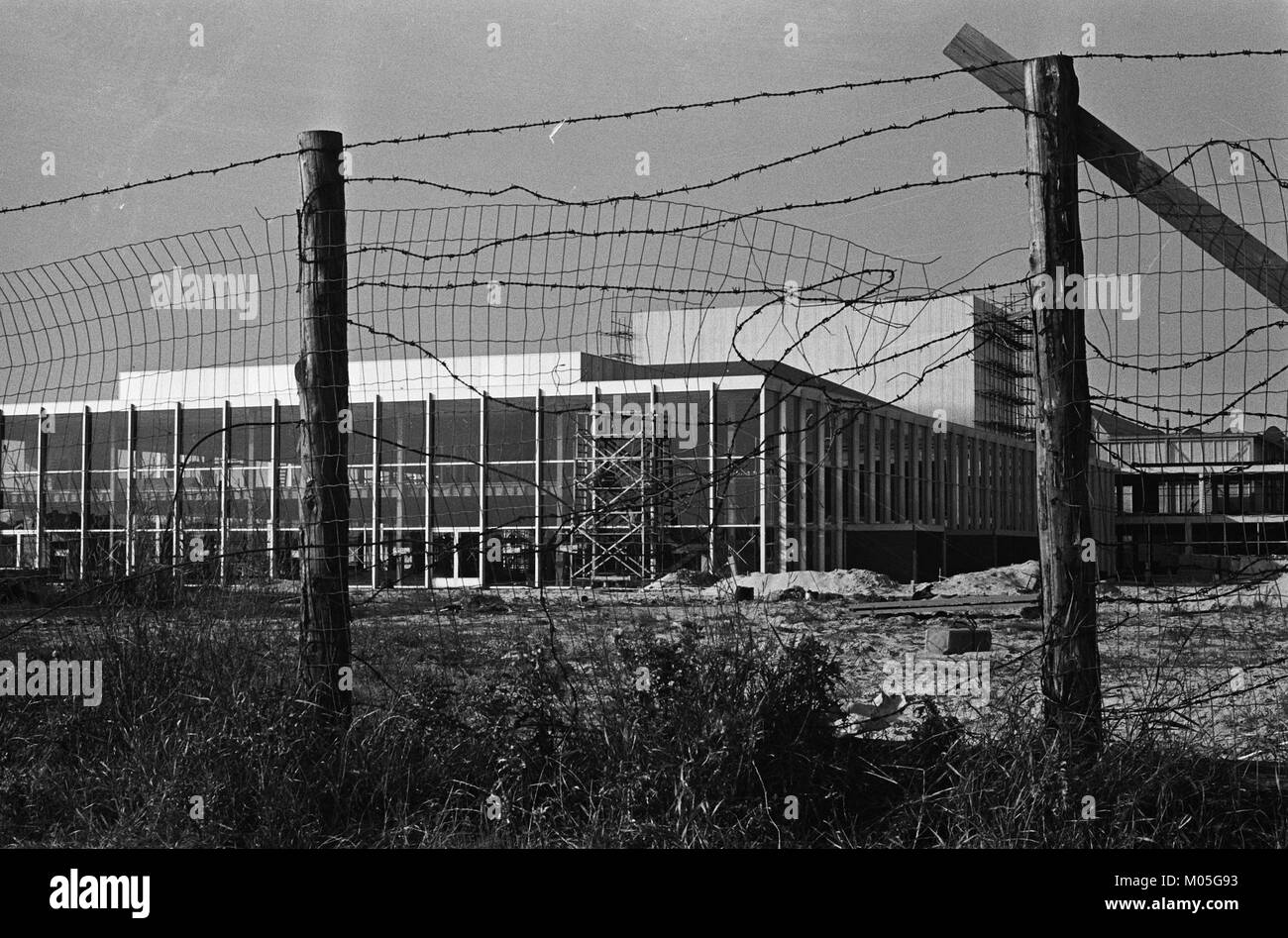The image depicts the construction of the new Congress Building at the ...