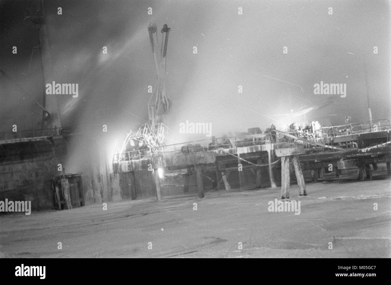 Fire tankers Black and White Stock Photos & Images - Alamy
