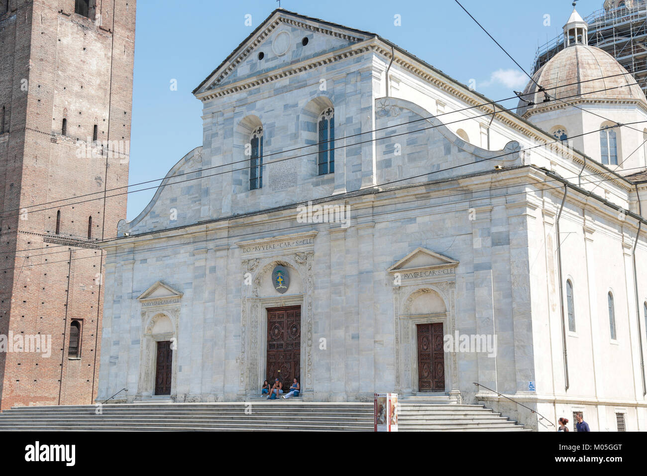 Turin, Italy: historical monuments in the city center such as ...