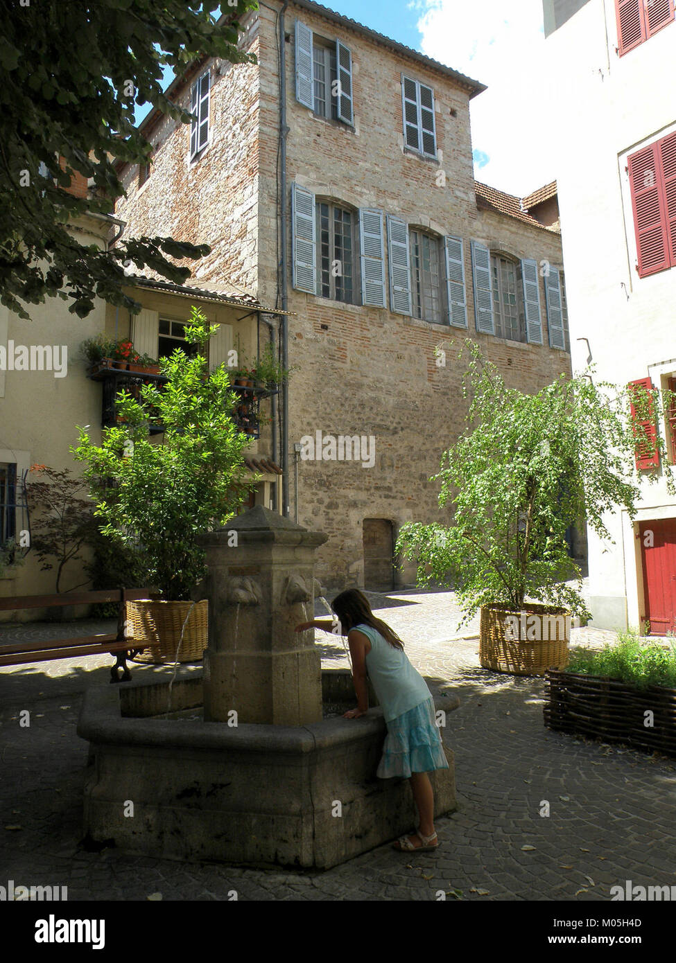 Place Alain-de-Solminihac in Cahors, France, is a public square known ...