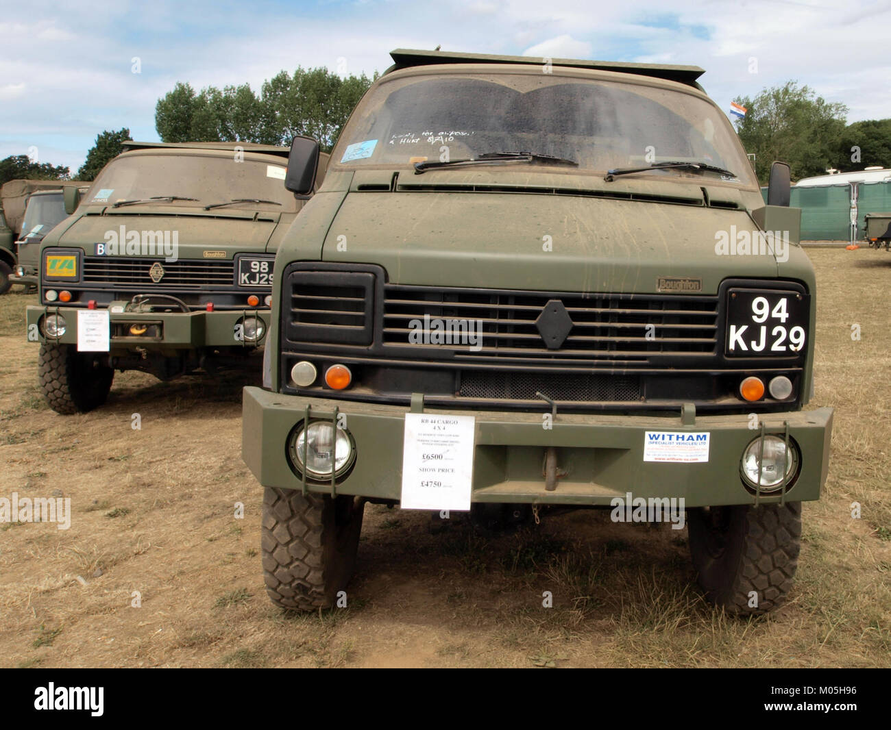This photograph shows the Boughton RB44, a vehicle model known for its ...