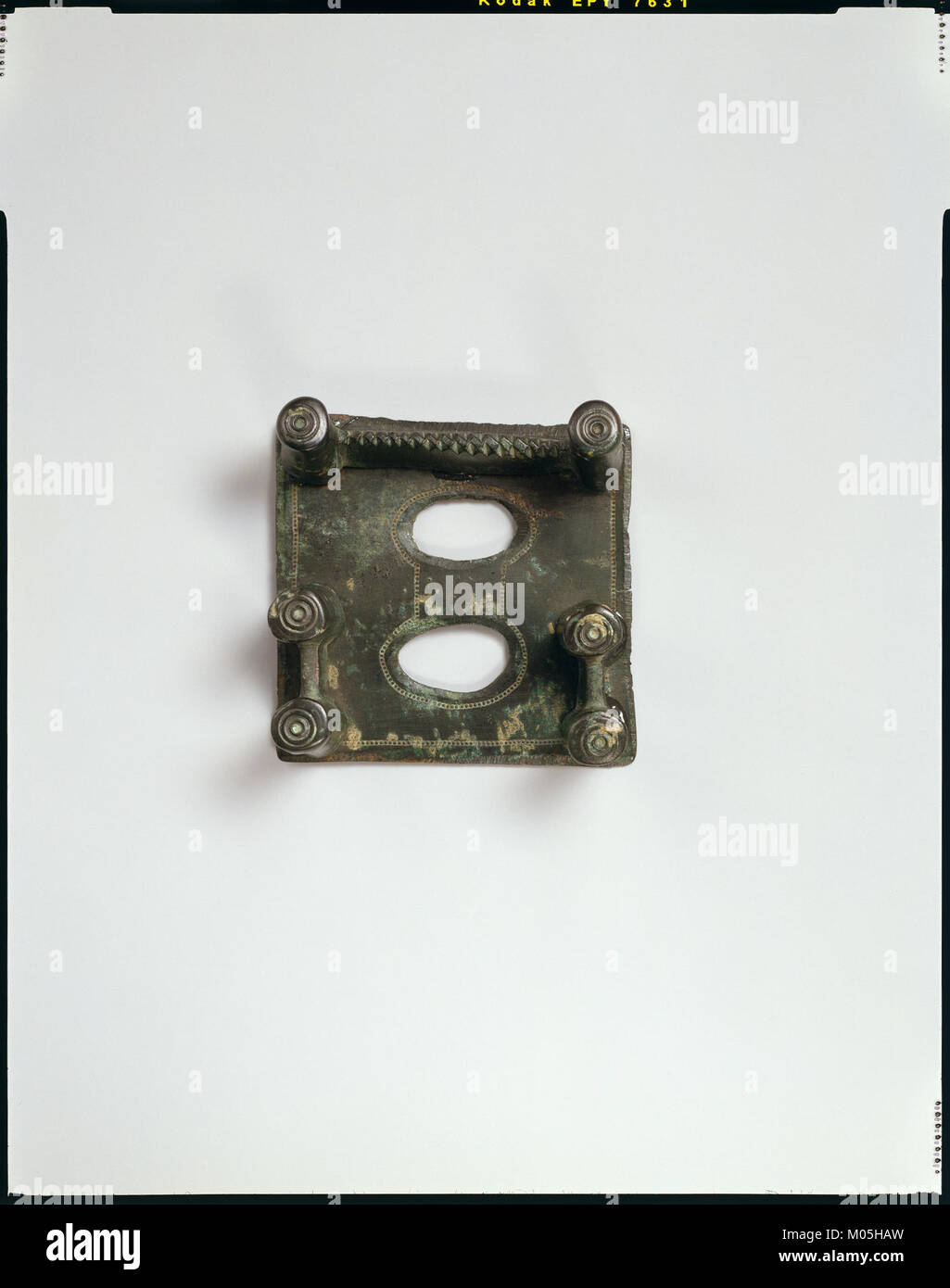 The buckle and plate from the MET collection features intricate design ...