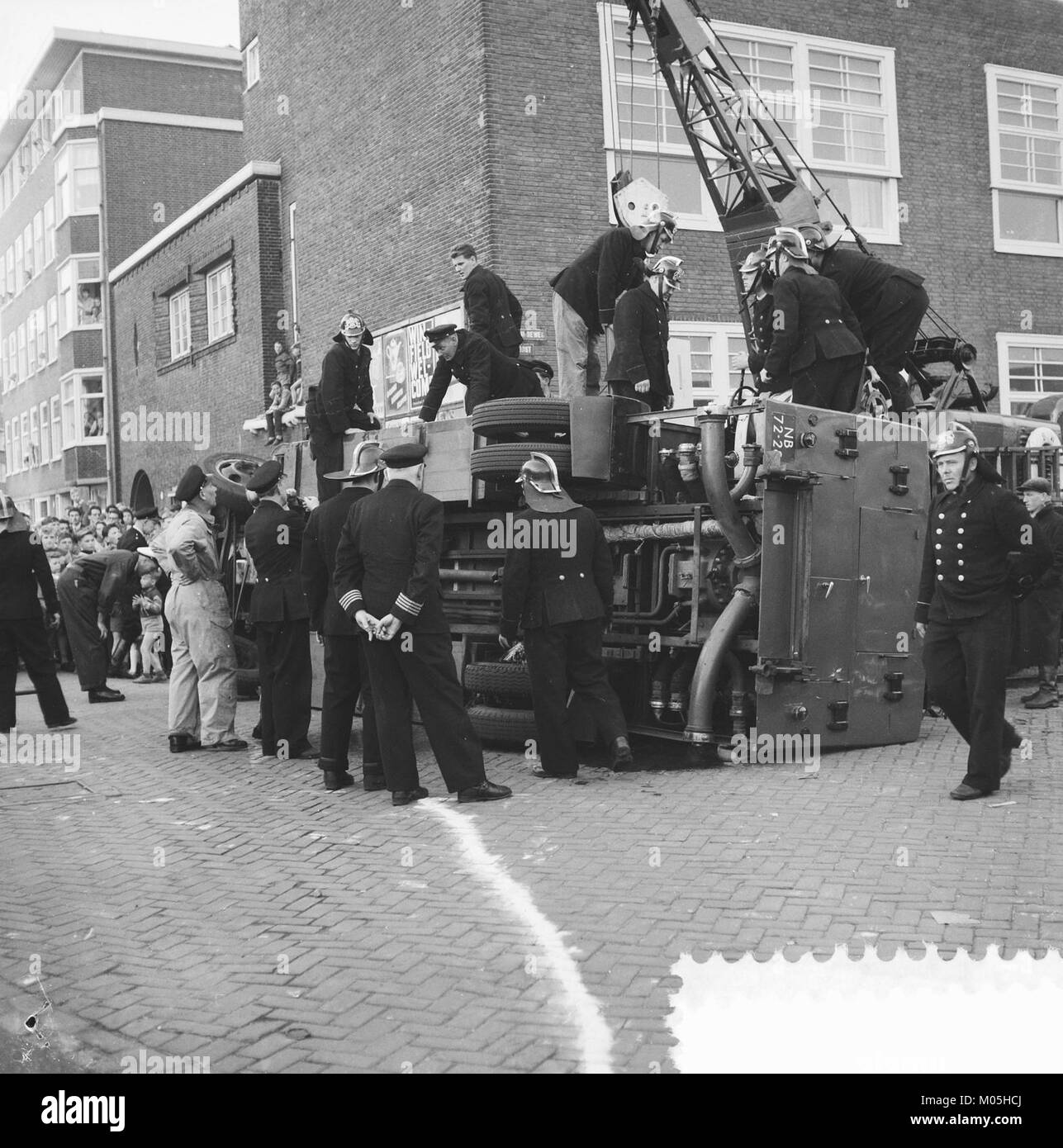 Firefighter truck tools hi-res stock photography and images - Alamy