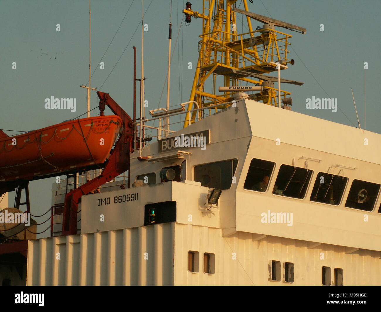 The Bugulma Bridge, identified by its IMO number, is a notable ...