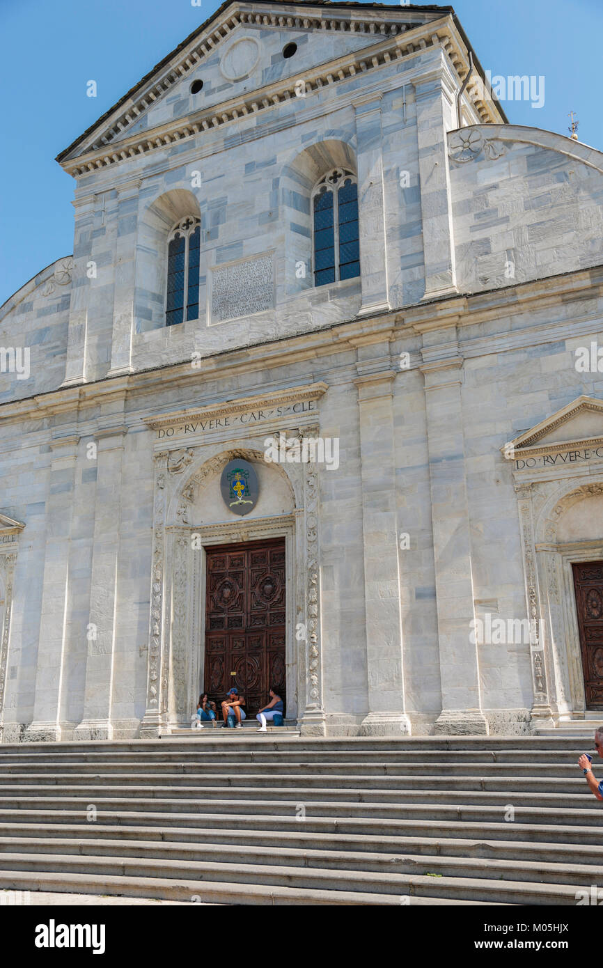 Turin, Italy: historical monuments in the city center such as ...