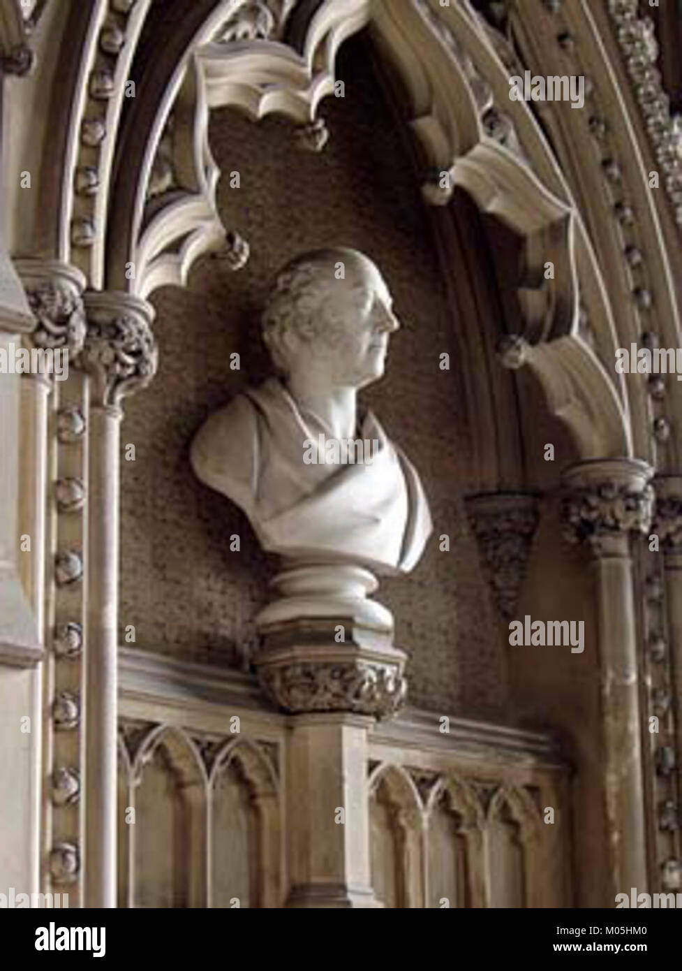 This bust of Thomas Coke, located at Longford, honors the legacy of the ...