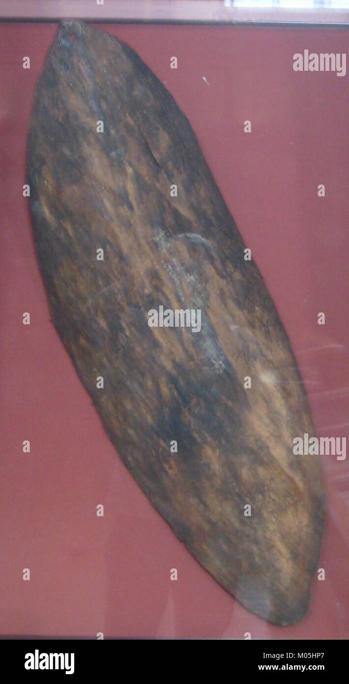 The British Museum's bark shield is an indigenous Australian artifact ...