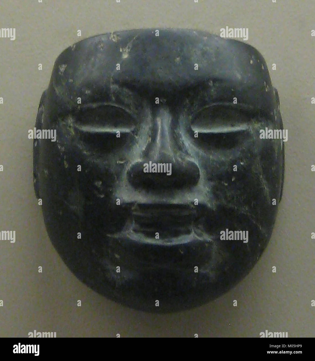 The Olmec stone mask at the British Museum is an important artifact ...