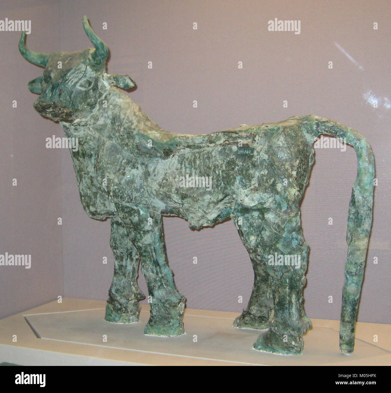 The British Museum's Copper Bull is an ancient artifact, valued for its ...