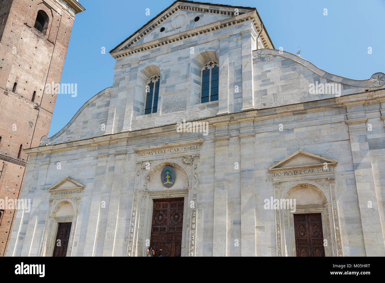 Turin, Italy: historical monuments in the city center such as ...