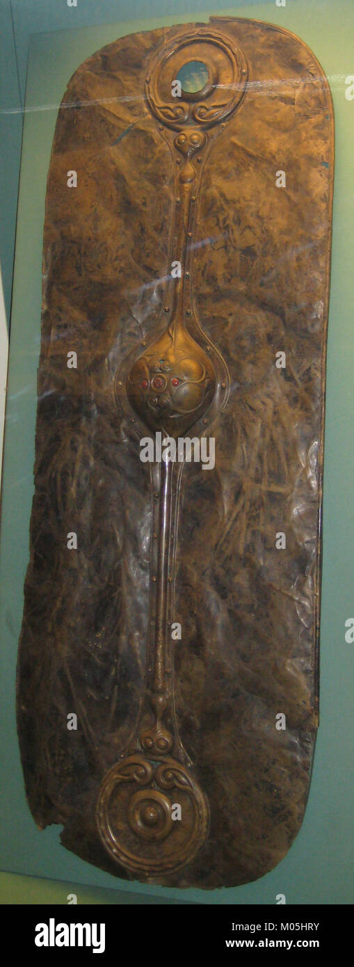 The Witham Shield, located in the British Museum, is an ancient Celtic ...