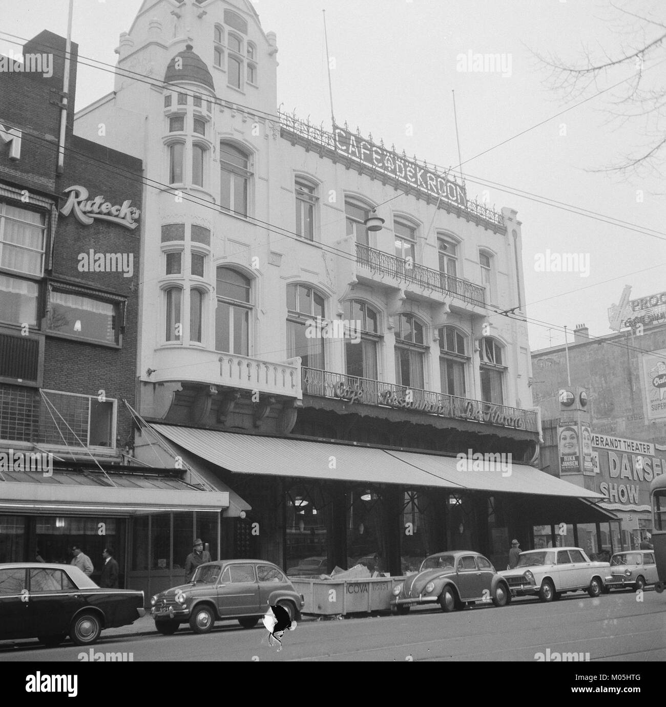 *De Kroon* is a historic cafe-restaurant located at Rembrandtplein in ...